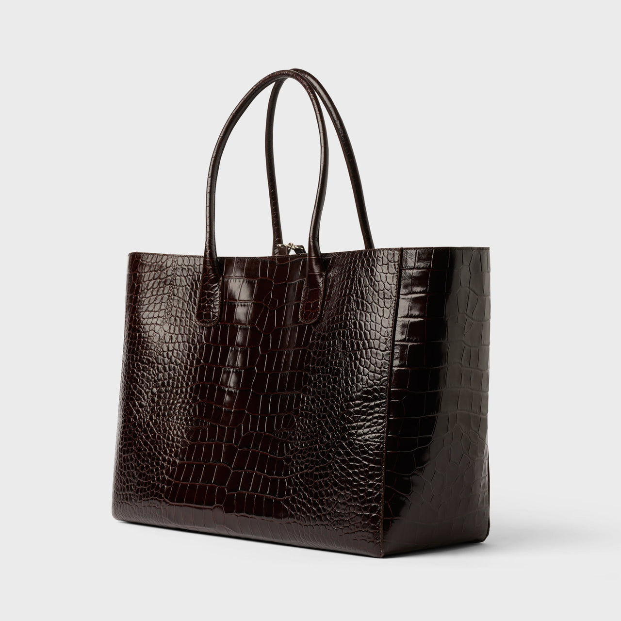Croco Cabas Bag | Oversized Everyday Tote | Croco Pattern – Singular ...