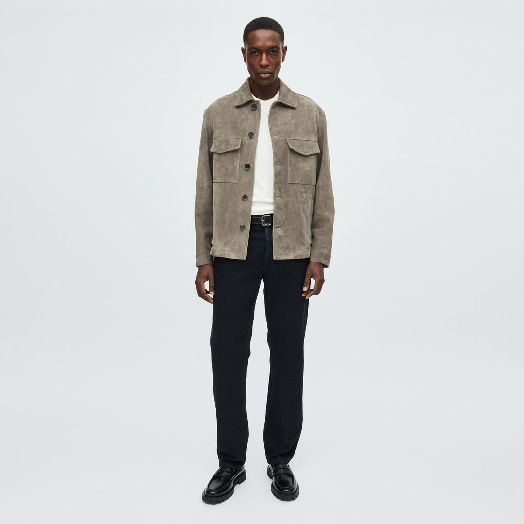 Men's Suede Jacket | Goatskin Suede | True Craftsmanship – Singular Society