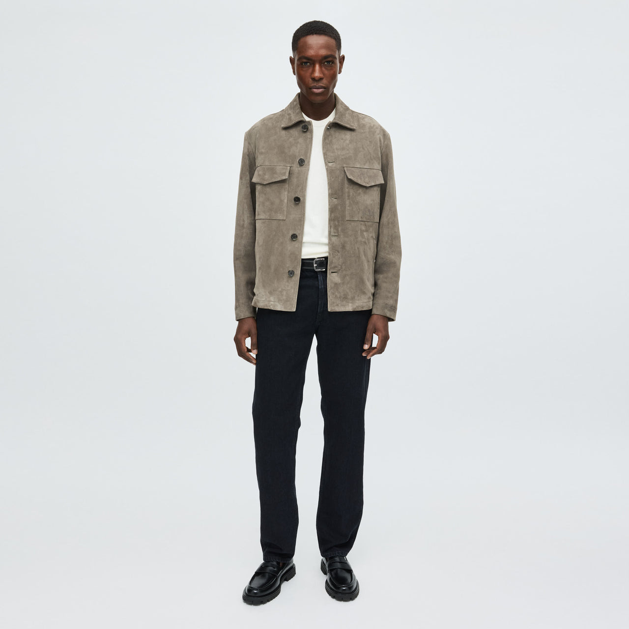 Men's Suede Jacket | Goatskin Suede | True Craftsmanship – Singular Society