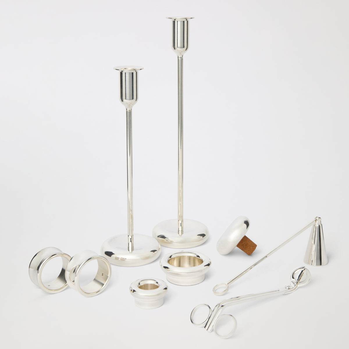 Silver Tea Light Holder | Elegant Glow | Singular Design