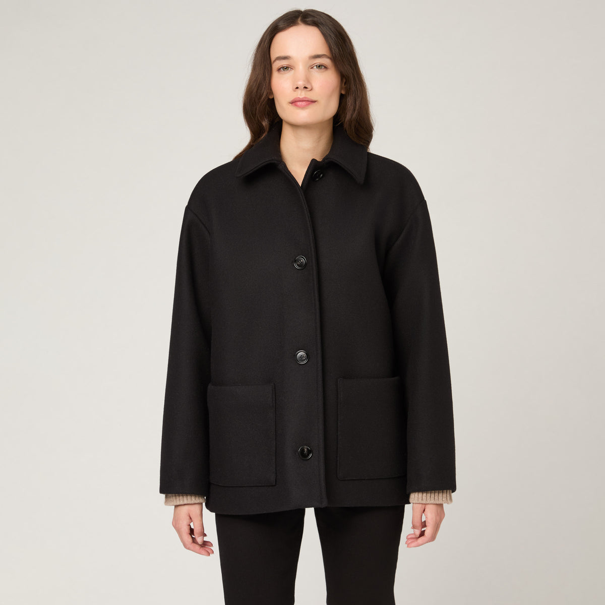 Women’s Heavy Wool Jacket | Cozy & Durable | Premium Quality