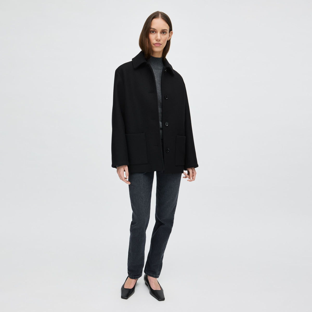 Women’s Heavy Wool Jacket | Cozy & Durable | Premium Quality