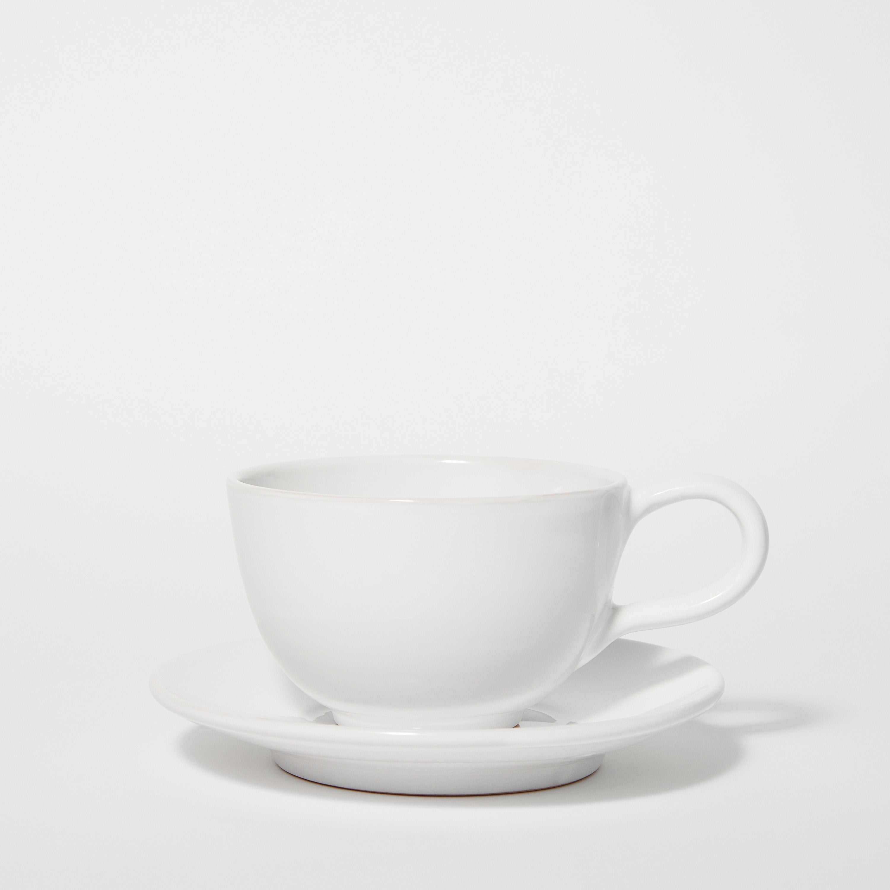 Large Cup With Saucer | Handmade Design | Everyday Comfort – Singular ...