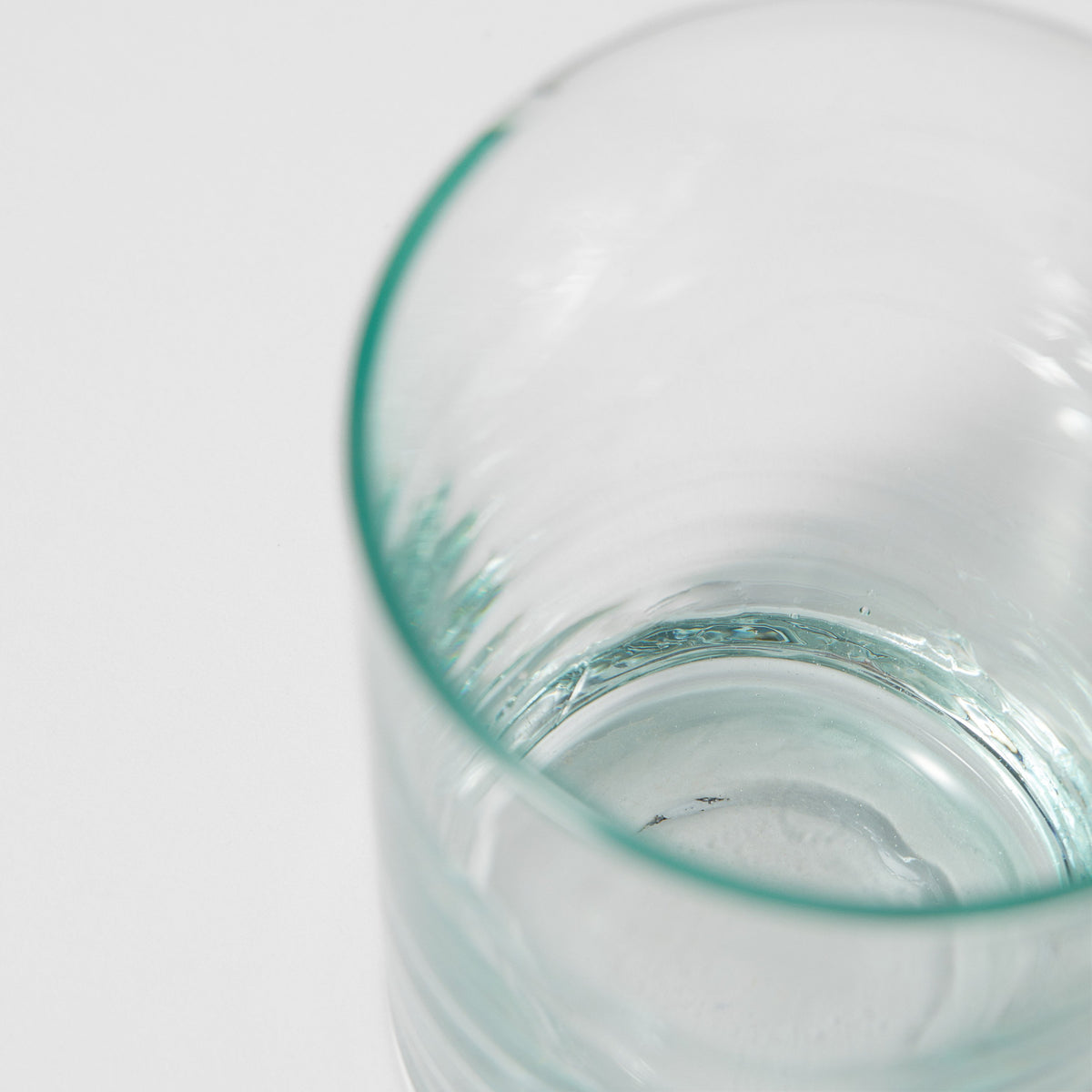 Hand Blown Water Glasses | Recycled Elegance | True Design