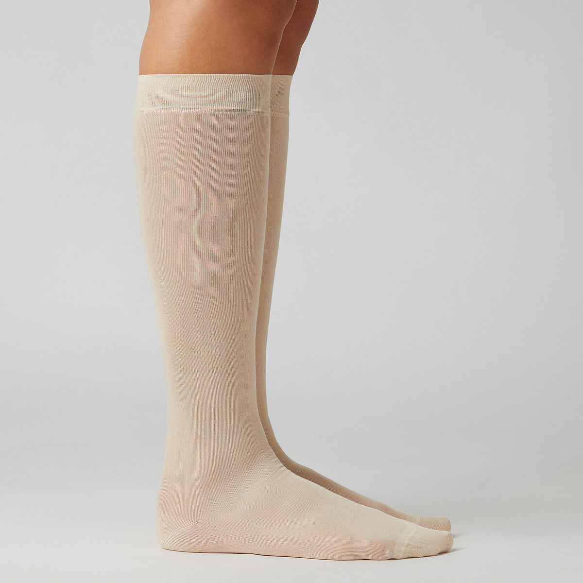 Knee-High Cotton Socks | Lightweight & Comfortable | Expertly Made