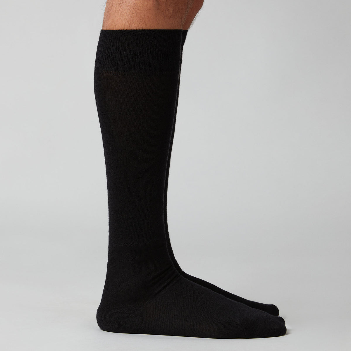 Wool Silk Knee-High Socks | Warm & Breathable | True Quality